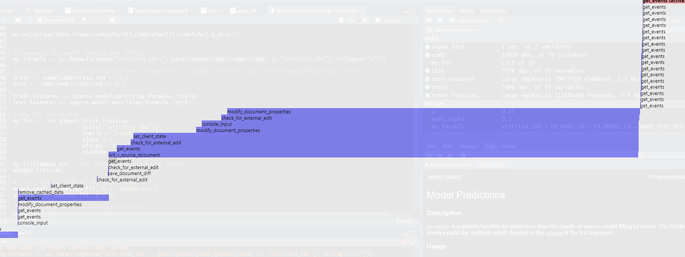 RStudio running abnormally slow for every action, including cleaning ...