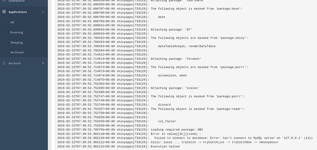 shinyapp deployment error - shiny - Posit Community
