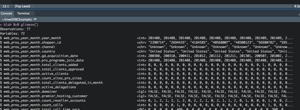 Using in_schema with dbplyr, cannot refrrence feature names - tidyverse - Posit Community