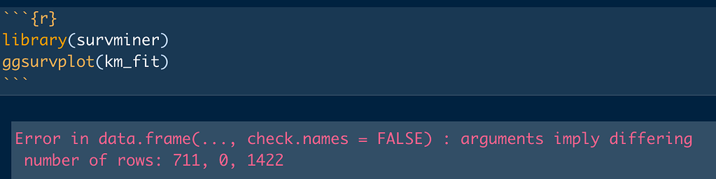 survminer error - General - Posit Community