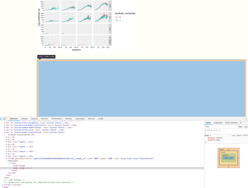 Embedding Shiny With Inline Not Rendering With Html Output R Markdown Posit Community