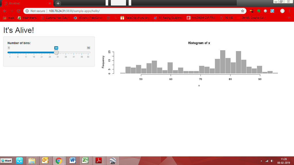 "output" served by Shiny Server does not display on laptop - shiny - Posit Community