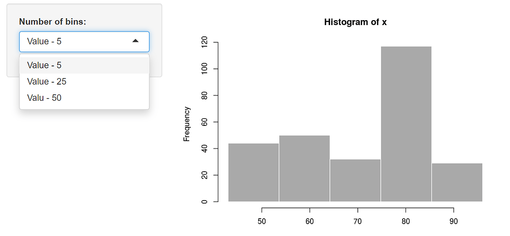 Controlling The Values That Appear In Shiny Selectinputs List Of Choices Shiny Posit Community