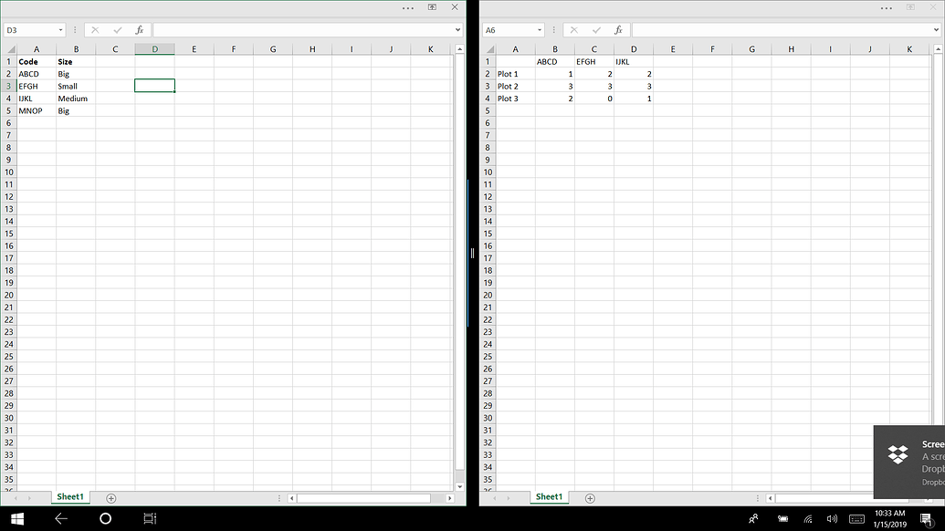 Matching columns and rows - tidyverse - Posit Community