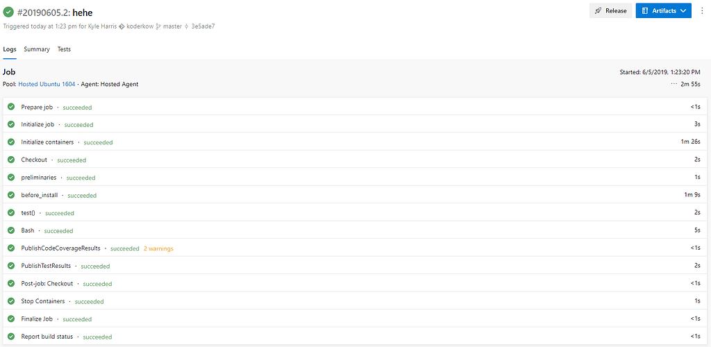 Creating An Azure Pipelines Yml For Azure Devops Testing Packages Shiny Scripts Package