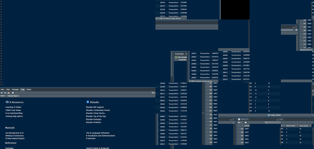 RStudio freezing while scrolling window/typing - RStudio IDE - Posit ...