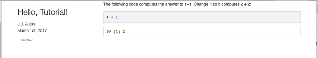 Learnr Tutorials Not Showing Run Code Button Posit Cloud Posit Community