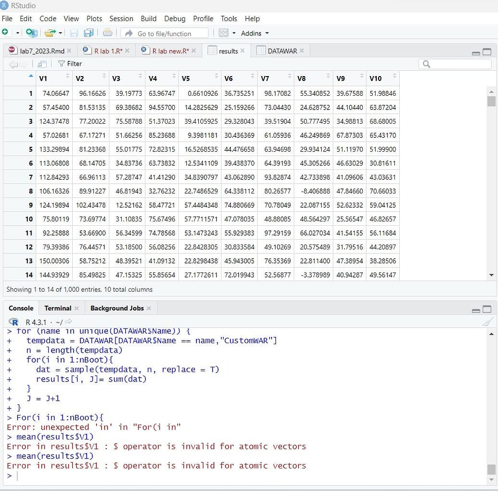 R studio Help Statistics - General - Posit Community