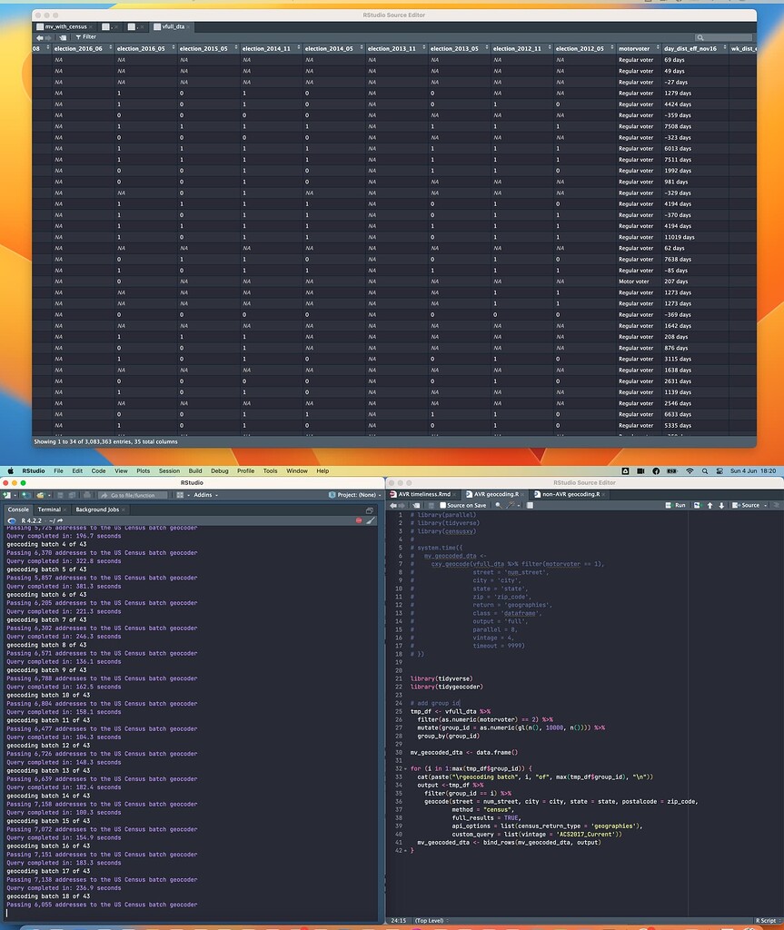 Split screen code + console with data view on second screen - RStudio IDE - Posit Community