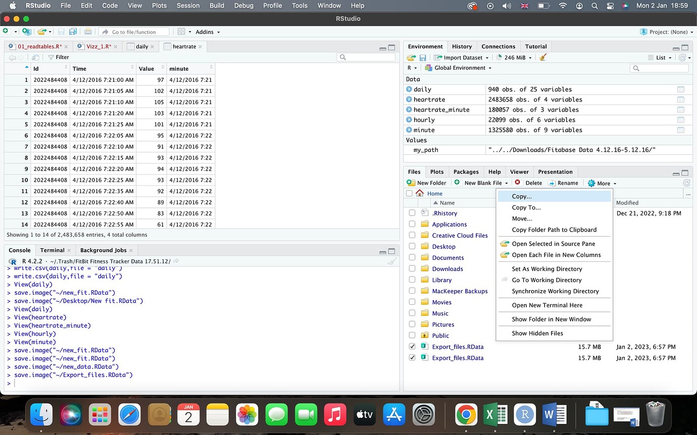 Export files from rstudio - Posit Community