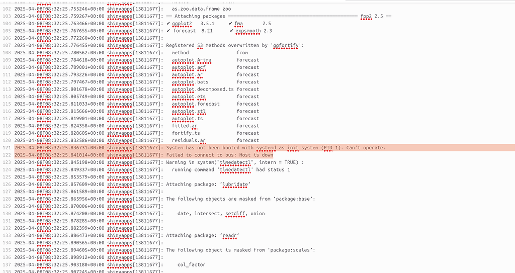 Host is down once data uploaded - shinyapps.io - Posit Community