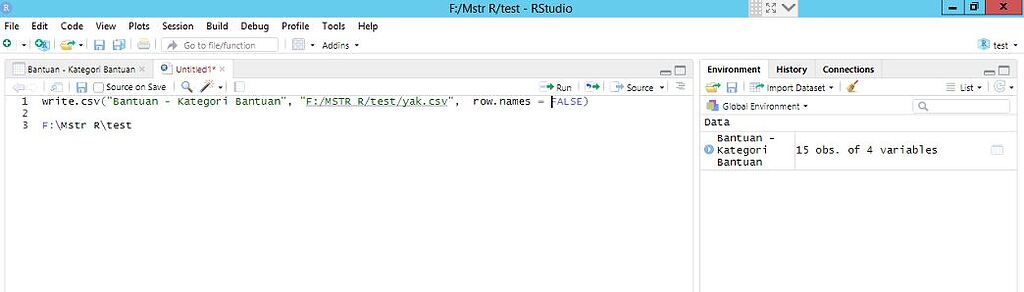 Save data from Microstrategy into CSV.file in Rstudio - General - Posit Community