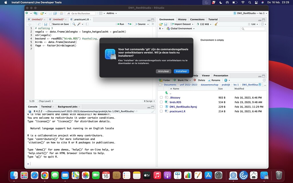 How do I prevent RStudio on Mac from asking to download command line tools for git - RStudio IDE ...