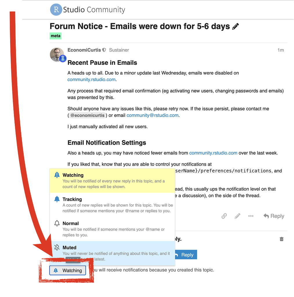 Forum Notice - Emails were down for 5-6 days - General - Posit Community