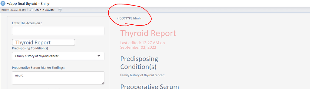 Shiny Htmloutput S On The Top Of Page Shiny Posit Community