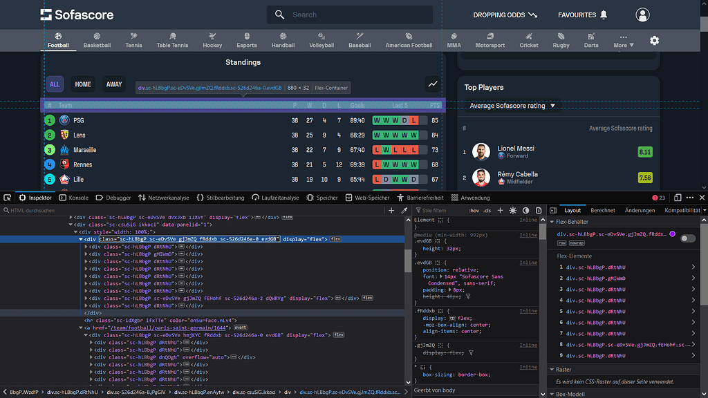 Trying to scrape data out of elements with specific class name - General - Posit Community