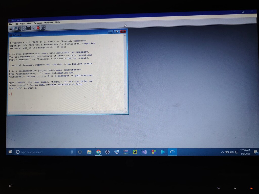 Console trouble - General - Posit Community