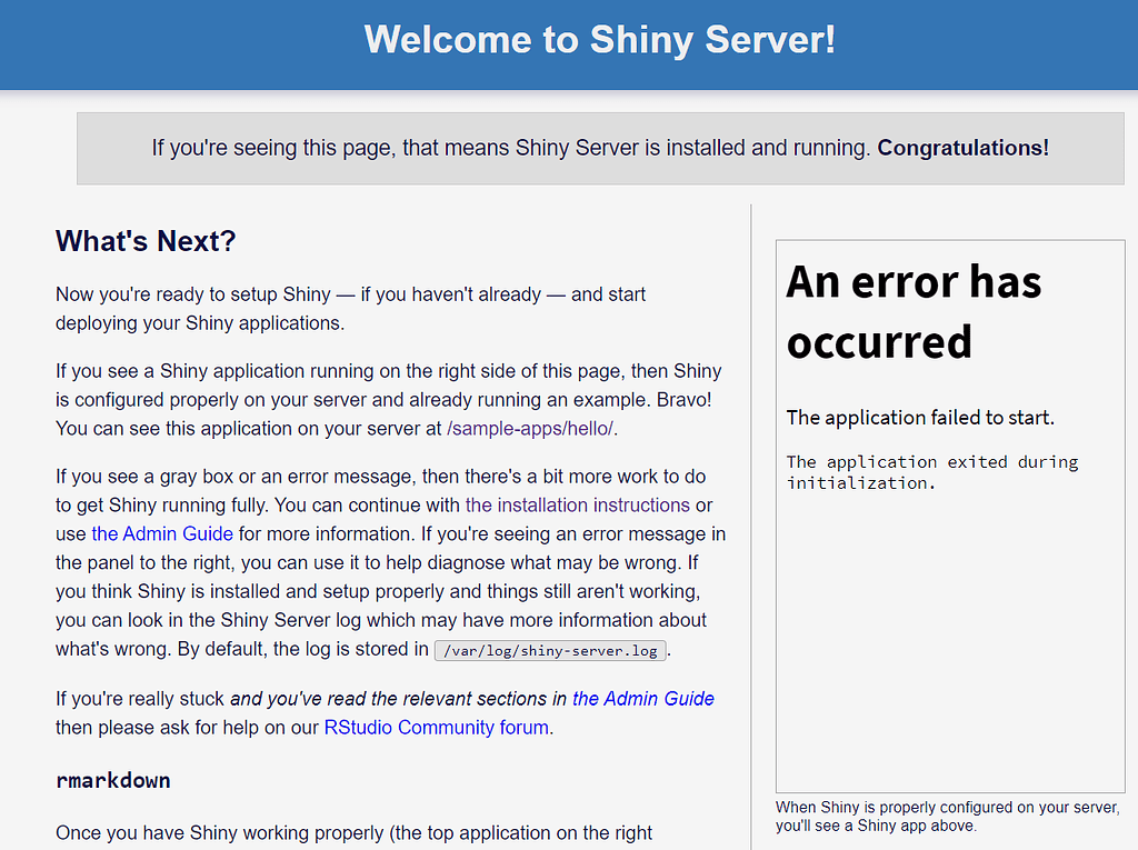 Clean install for R Shiny Server on Ubuntu - Dependency errors - Posit Professional products ...