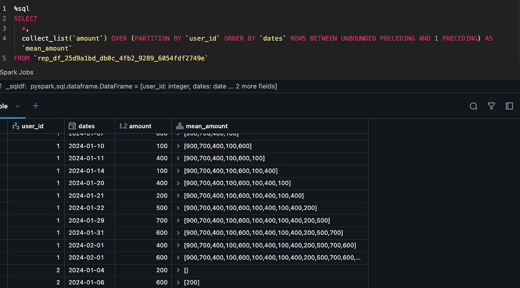 unexpected sql with mutate in sparklyr - tidyverse - Posit Community