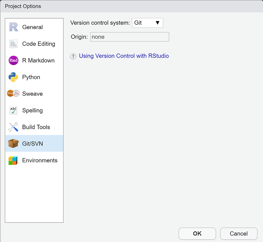 Git tab dissappeared - RStudio IDE - Posit Community