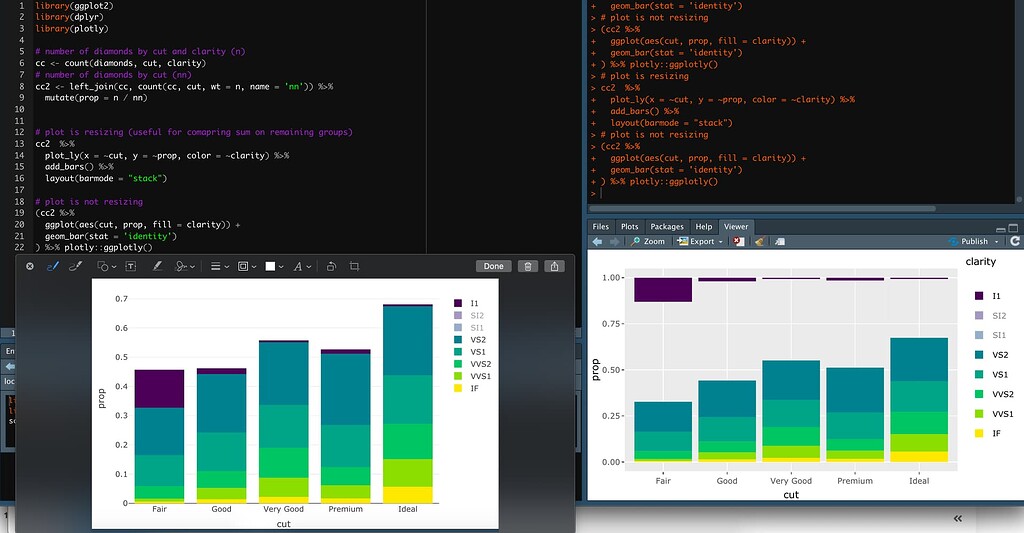 ggplotly bar chart not resizing after filtering - General - Posit Community