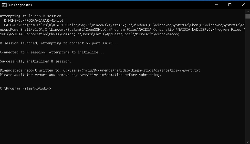 RStudio will not start (RStudio Desktop) - RStudio IDE - Posit Community