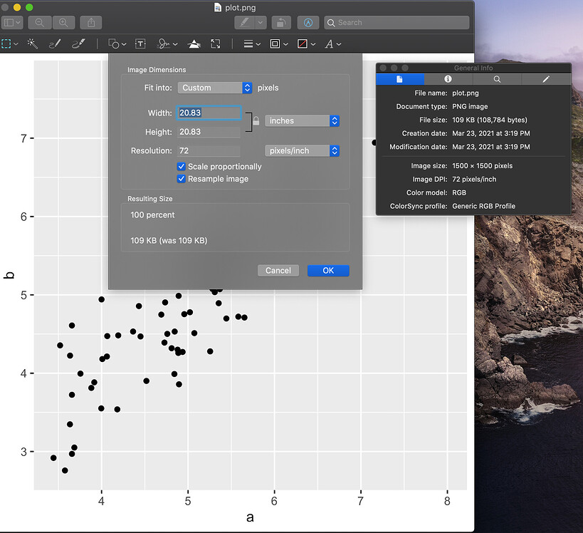 ggplot2, ggsave dpi and figure size woes - tidyverse - Posit Community