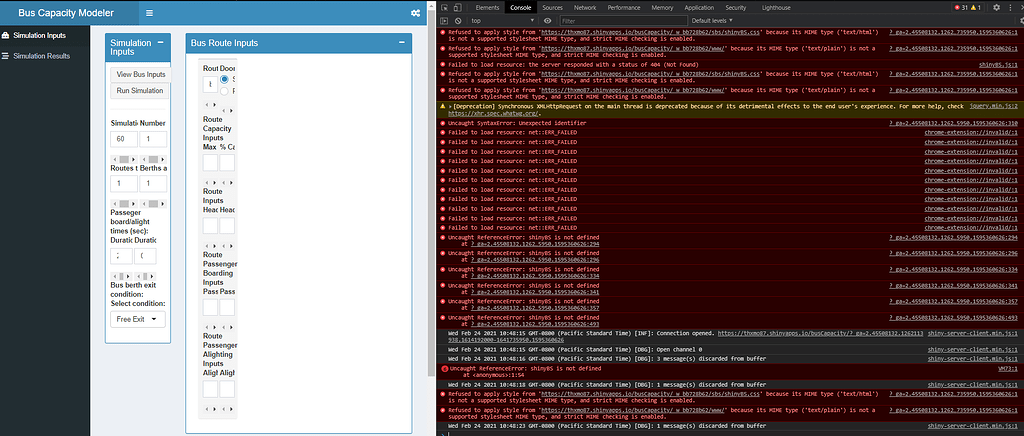 ShinyBS elements (popups/tips) not rendering for more intricate Shiny ...