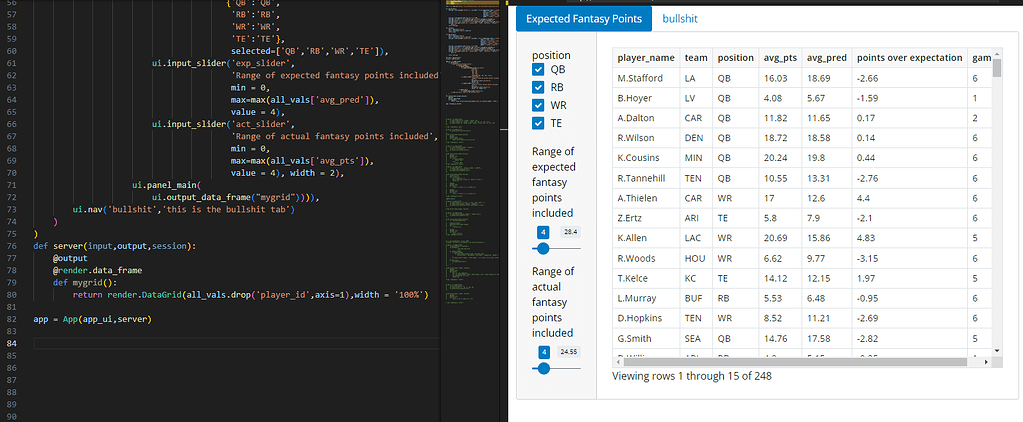 Alignment of Columns in Shiny for Python DataTable - shiny - Posit Community