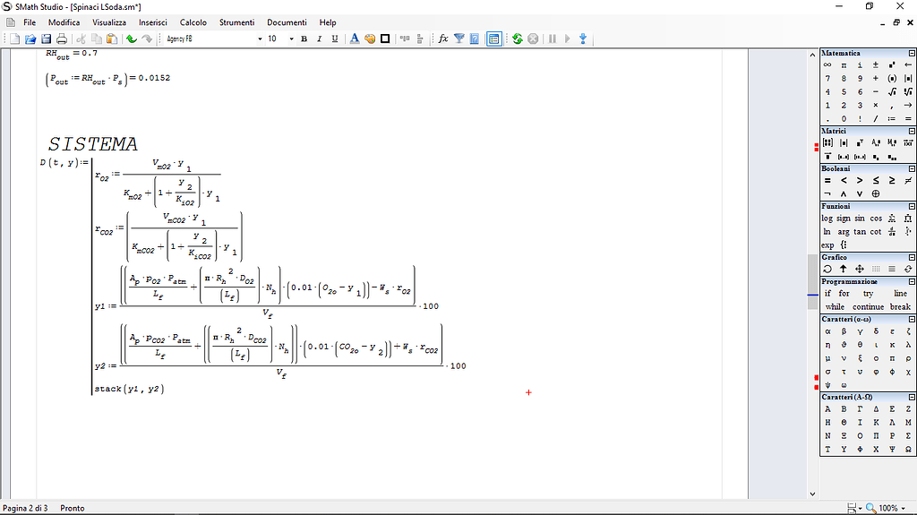 System Of Ode With Variable Parameter General Posit Community