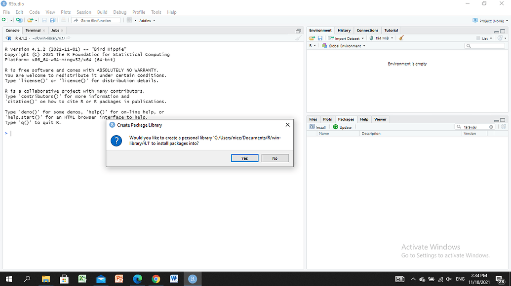 Unable to install package , file is not writable - General - Posit Community