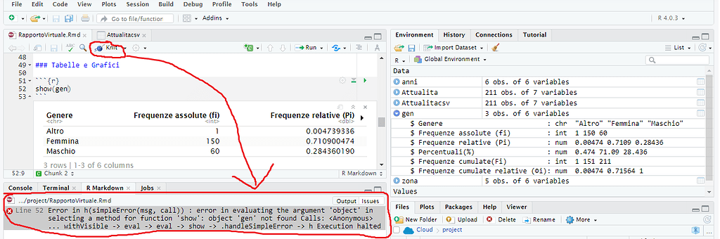 Can't knit a Rmarkdown whith R function - Publishing Your Results - Posit Community