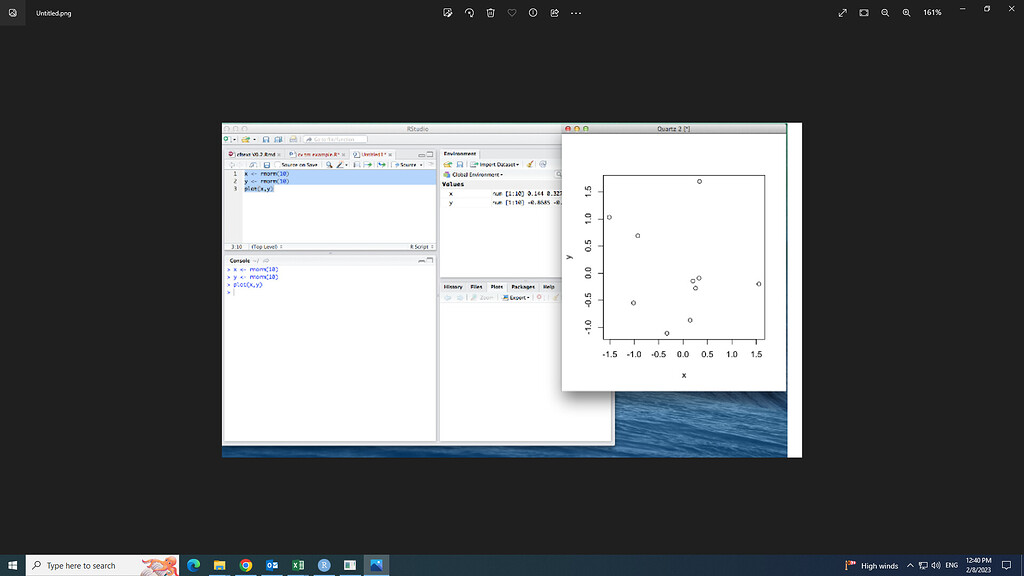 RStudio stopped showing plots in the plot pane and opened in new window. - RStudio IDE - Posit ...