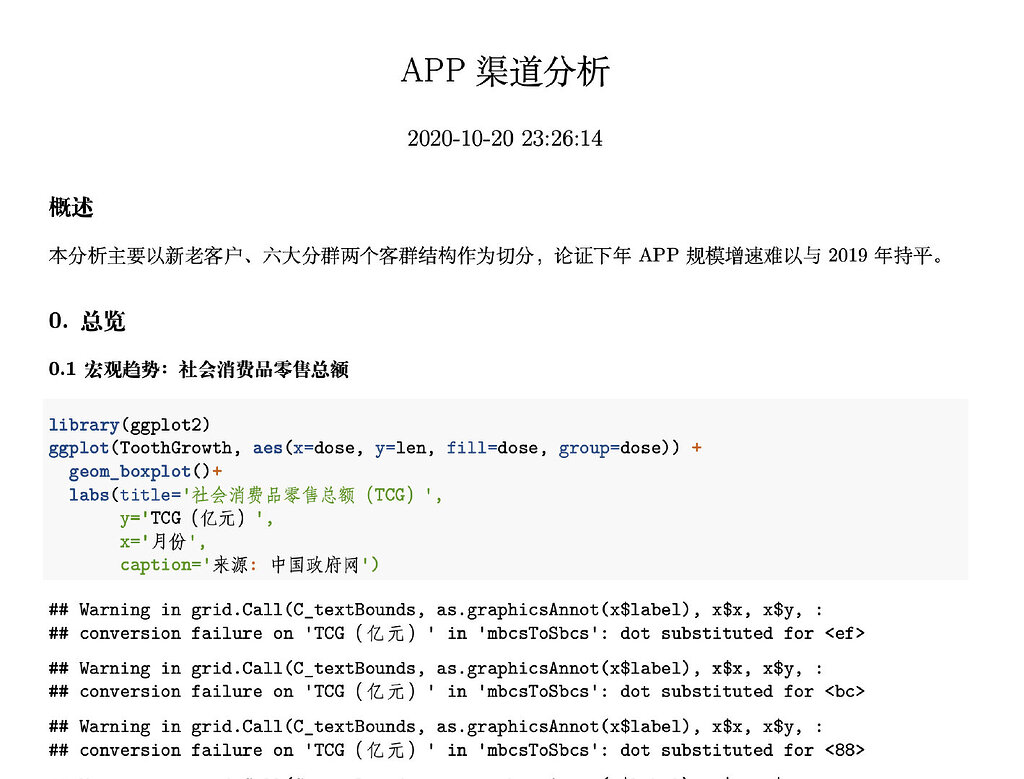Failed to compile a pdf file having ggplot with Chinese elements from Rmarkdown - Publishing ...