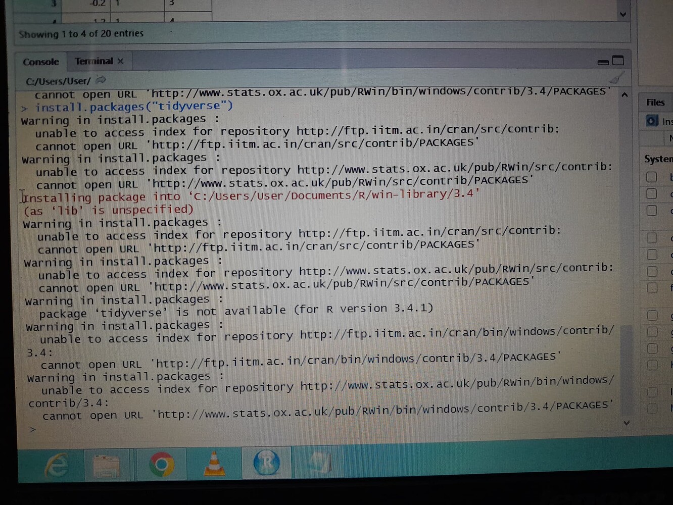 Error in installing packages - General - Posit Community