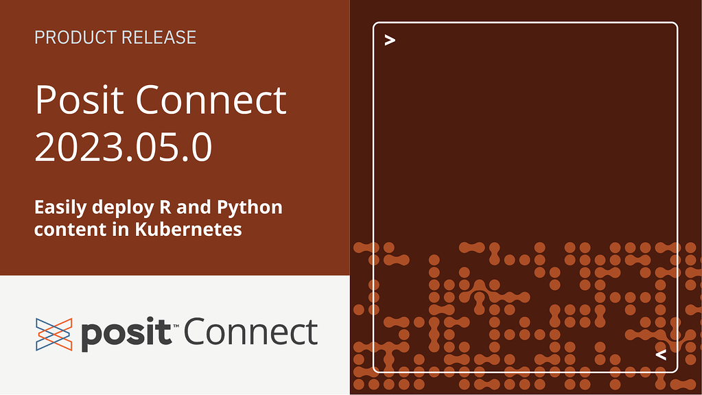 Posit Connect 2023.05.0: Easily deploy R and Python content in ... Posit Connect 2023.05.0: Easily deploy R and Python content in ...