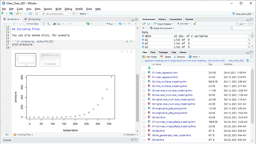 Plots In R Markdown Code Chunks Are Shown In Plots Pane Instead Of Inline R Markdown Posit