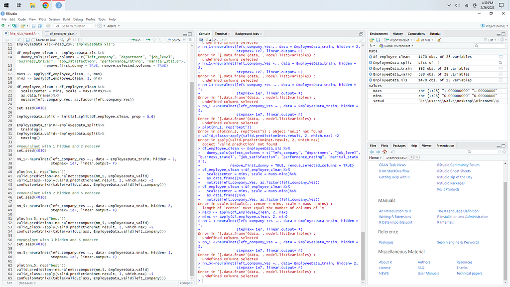Undefined Column Selected Error General Posit Community