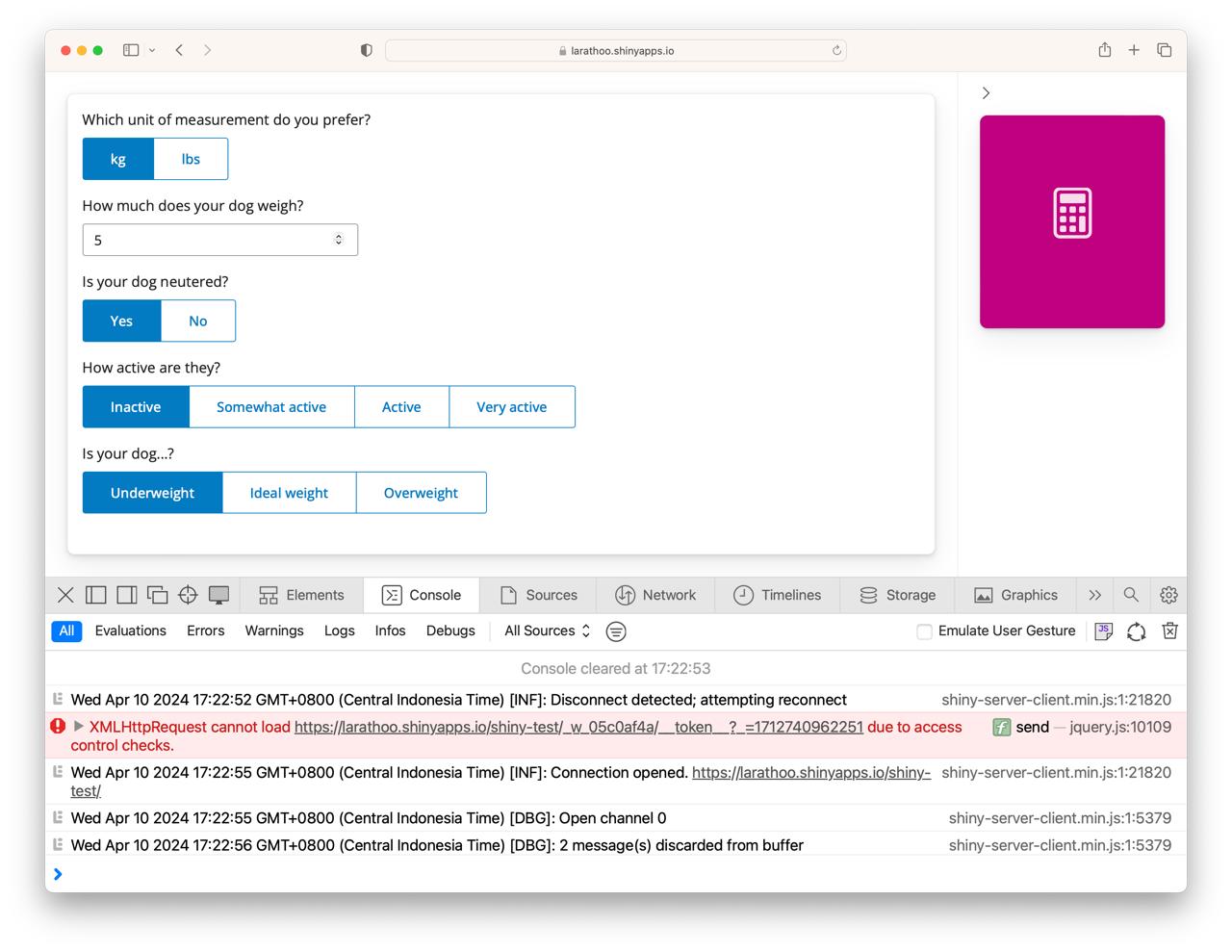 Shiny App Doesn t Work On Safari Shinyapps io Posit Community Shiny App Doesn t Work On Safari Shinyapps io Posit Community