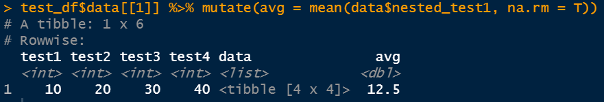 Using Dplyrowwise Operations On Multiple Nested Dataframes Without Apply Or For Loops